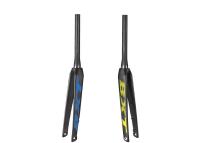 China Customizable Carbon Fiber Fork 700C Aero Shaping Flat Mount Carbon Fork for sale
