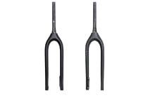 China 27.5 Inch Full Carbon MTB Fork Thru Axle 110mm 100mm Disc Brake Tapered for sale