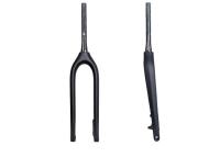 China 27.5 Inch Full Carbon MTB Fork Thru Axle 110mm 100mm Disc Brake Tapered for sale