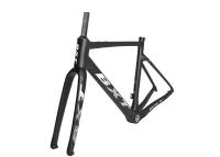 China 700C Carbon Gravel Bike Frame T1000 Disc Brake 140mm 49-56cm for sale