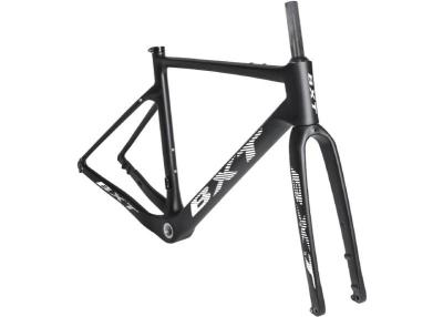 China 700C Carbon Gravel Bike Frame T1000 Disc Brake 140mm 49-56cm for sale