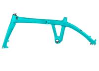China BXT Carbon Folding Bike Frame And Fork Carbon Fiber 3K Weave Frameset for sale