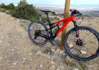 China 29 Full Suspension Carbon Mountain Bike 11 Speed MTB Bicycle T1000 Frame 29er for sale