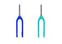 China T1000 Carbon Fiber MTB Rigid Fork 27.5 700C Disc Brake Thru Axle 690g for sale