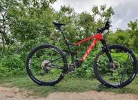 China 29er Carbon Full Suspension Mountain Bike 11 Speed Disc Brake T1000 Frame for sale
