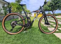 China 29er Carbon Full Suspension Mountain Bike 11 Speed Disc Brake T1000 Frame for sale