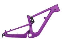 China 20 Inch Full Suspension Carbon Fiber Kids Mountain Bike Frame 80mm Travel Boost 148 for sale