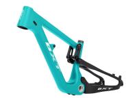 China 20 Inch Full Suspension Carbon Fiber Kids Mountain Bike Frame 80mm Travel Boost 148 for sale