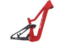 China 24 Inch XC Full Suspension Carbon Mountain Bike Frame T1000 148x12mm Boost Kids MTB Frame for sale