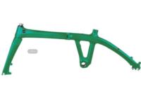 China T1000 Carbon Folding Bike Frame Foldable Mountain Foldable Bicycle Frame Disc Brake for sale