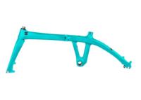 China T1000 Carbon Folding Bike Frame Foldable Mountain Foldable Bicycle Frame Disc Brake for sale