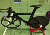 China 700C Carbon Track Bike Frame Fixed Gear Frameset Toray T800 Max 25C Tire with Fork for sale