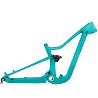 China 24 Inch XC Full Suspension Carbon Mountain Bike Frame T1000 148x12mm Boost Kids MTB Frame for sale