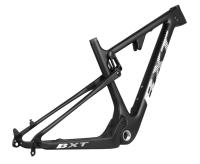 China 29er Full Suspension Carbon Mountain Bike Frame T1000 100mm Travel Boost 148x12mm for sale