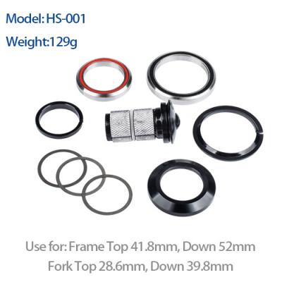 China Bicycle Headset Bearings 6061-T6 Aluminum Alloy 2.5g-11g for Mountain Road Bike Fork for sale