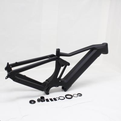 China T1000 Carbon Fiber Full Suspension E Bike Frame 29er Boost 148x12mm Disc Brake for sale
