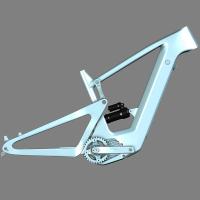 China T1000 Carbon Fiber Full Suspension E Bike Frame 29er Boost 148x12mm Disc Brake for sale