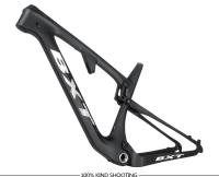 China 29er Full Suspension Carbon Mountain Bike Frame T1000 120mm Travel Disc Brake for sale