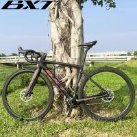 China SENSAH 2x11 Speed 700C Full Carbon Road Bike Hidden Cable Disc Brake 49-56cm for sale