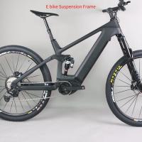 China T1000 Carbon Fiber Full Suspension E Bike Frame 29er Boost 148x12mm Disc Brake for sale