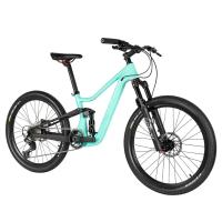 China 24 Inch Carbon Full Suspension Mountain Bike with Shimano 11 Speed for Teenagers for sale