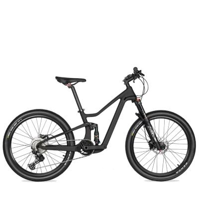 China 24 Inch Carbon Full Suspension Mountain Bike with Shimano 11 Speed for Teenagers for sale