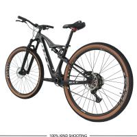 China 29er Carbon Fiber Full Suspension Mountain Bike 11 Speed Shimano MTB Bicycle for sale