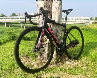 China Shimano 22 Speed Carbon Road Bike 700C Disc Brake Hidden Cable T1000 Frame for sale