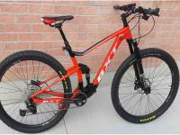 China Carbon Fiber 29er Full Suspension Mountain Bike 11 Speed Shimano M5100 Groupset Disc Brake for sale
