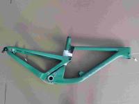 China Travel 150mm Carbon Mountain Bike Frame Full Suspension VPP Technology for sale
