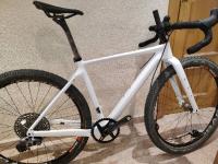 China T800 Carbon Gravel Bike Frame 700C 47C Tire Fully Hidden Cable Routing Road Bicycle Frameset for sale