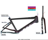 China T800 Carbon Gravel Bike Frame 700C 47C Tire Fully Hidden Cable Routing Road Bicycle Frameset for sale