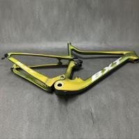 China 29er Carbon Full Suspension MTB Frame T1000 100mm Travel OEM XC Mountain Bike Frame for sale