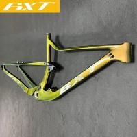 China 29er Carbon Full Suspension MTB Frame T1000 100mm Travel OEM XC Mountain Bike Frame for sale