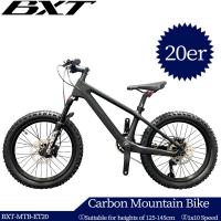 China 20er Kids Mountain Bike Carbon Frame Shimano 10 Speed Disc Brake Children Bicycle 10.8kg for sale