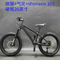 China 20er Kids Mountain Bike Carbon Frame Shimano 10 Speed Disc Brake Children Bicycle 10.8kg for sale