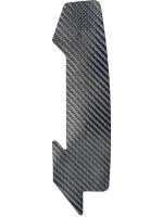 China Black Bike Chain Pad Carbon Frame Protector Sticker 4pcs PU Composite Pad for sale