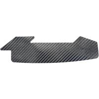 China Black Bike Chain Pad Carbon Frame Protector Sticker 4pcs PU Composite Pad for sale