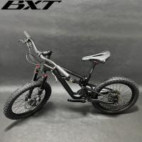 China 20 Inch Full Suspension Carbon Mountain Bike 10 Speed Shimano Groupset for Kids 120-145cm Height for sale
