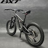 China 20 Inch Full Suspension Carbon Mountain Bike 10 Speed Shimano Groupset for Kids 120-145cm Height for sale