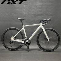 China Carbon Gravel Bike 700C Disc Brake Full Hidden Cable T1000 Frame Shimano R7000 Groupset for sale