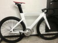 China Carbon Fiber Track Bike 700C EPS Technology Fixed Gear Bicycle Toray T800 49-57cm for sale