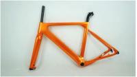 China 700C Carbon Gravel Bike Frame Disc Brake T1000 Frameset 1800g for sale