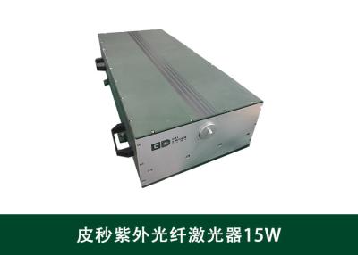 China 15W UV Picosecond Pulse Fiber Laser 355nm Wavelength with <700ps Pulse Width for Industrial Precision Cutting for sale