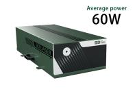China 532nm Single Mode Picosecond Green Fiber Laser 60W with 50-800ps Pulse Width and M²<1.3 Beam Quality for sale