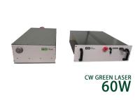China 60W CW Green Fiber Laser - 532nm Wavelength, M² <1.3 Beam Quality for Copper Welding for sale