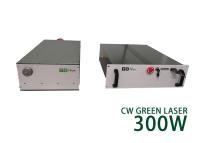 China 300W CW Green Fiber Laser 532nm Single Mode Nanosecond for Copper Welding for sale
