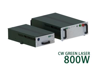 China 800W CW Green Fiber Laser Single Mode Nanosecond 532nm for Copper Welding for sale