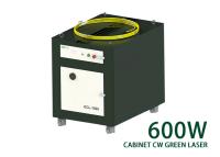 China 600W CW Green Fiber Laser 532nm Single Mode Continuous Cabinet Type for Copper Welding for sale