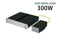 China 300W Single Mode Nanosecond QCW Green Fiber Laser with 532nm Wavelength and 1.5ns Pulse Width for sale